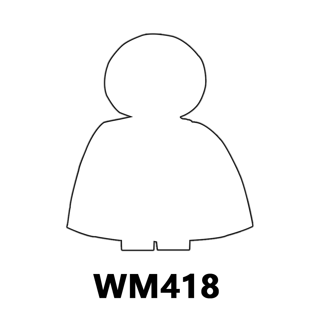 WM418 Harry Potter Transparent Ron Action Figure Building Blocks Kids Toys