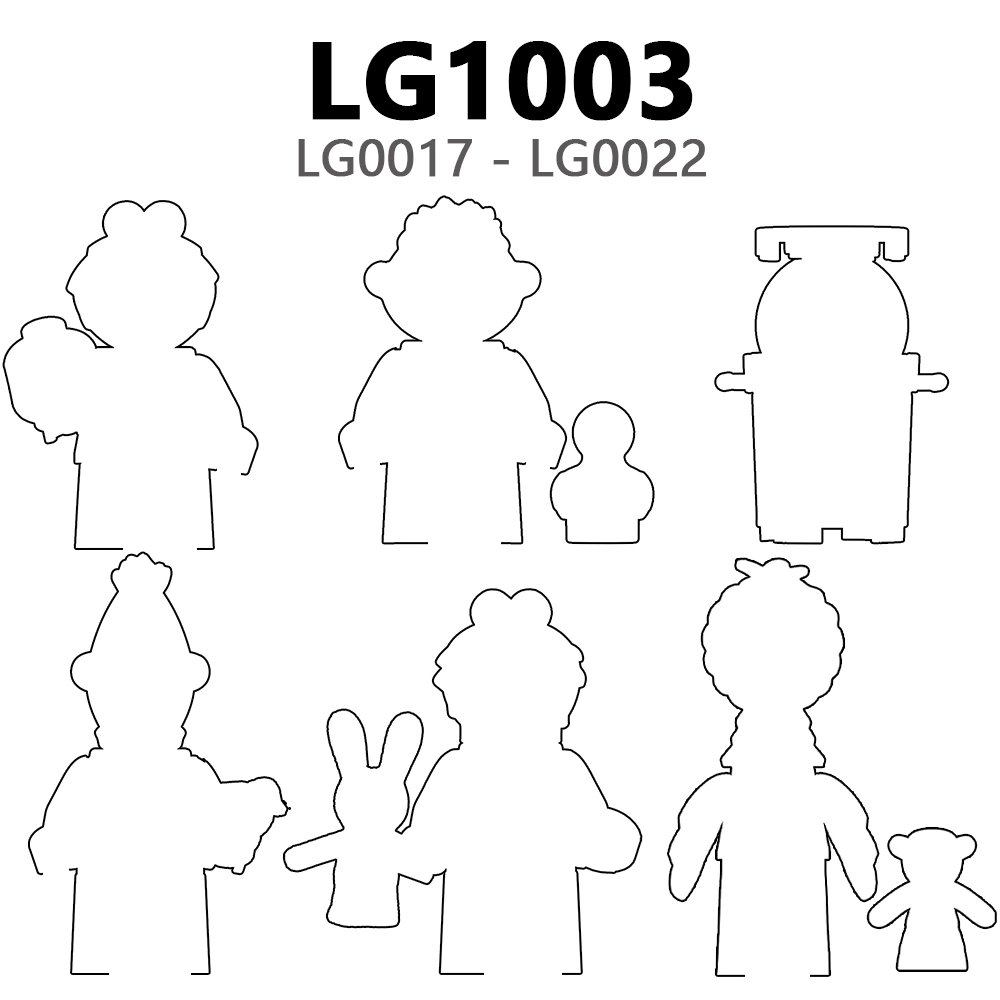 LG1003 Hot TV Cartoon Emie Bert Elmo Cookie Sesame Street Oscar Mini ...
