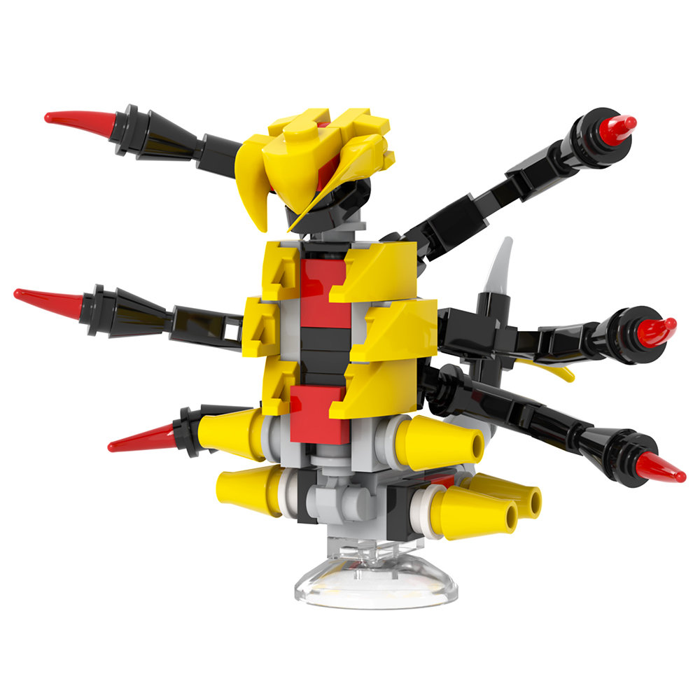 MOC1635 Pokemon Pocket Monster Giratina Game Action Figures Building ...
