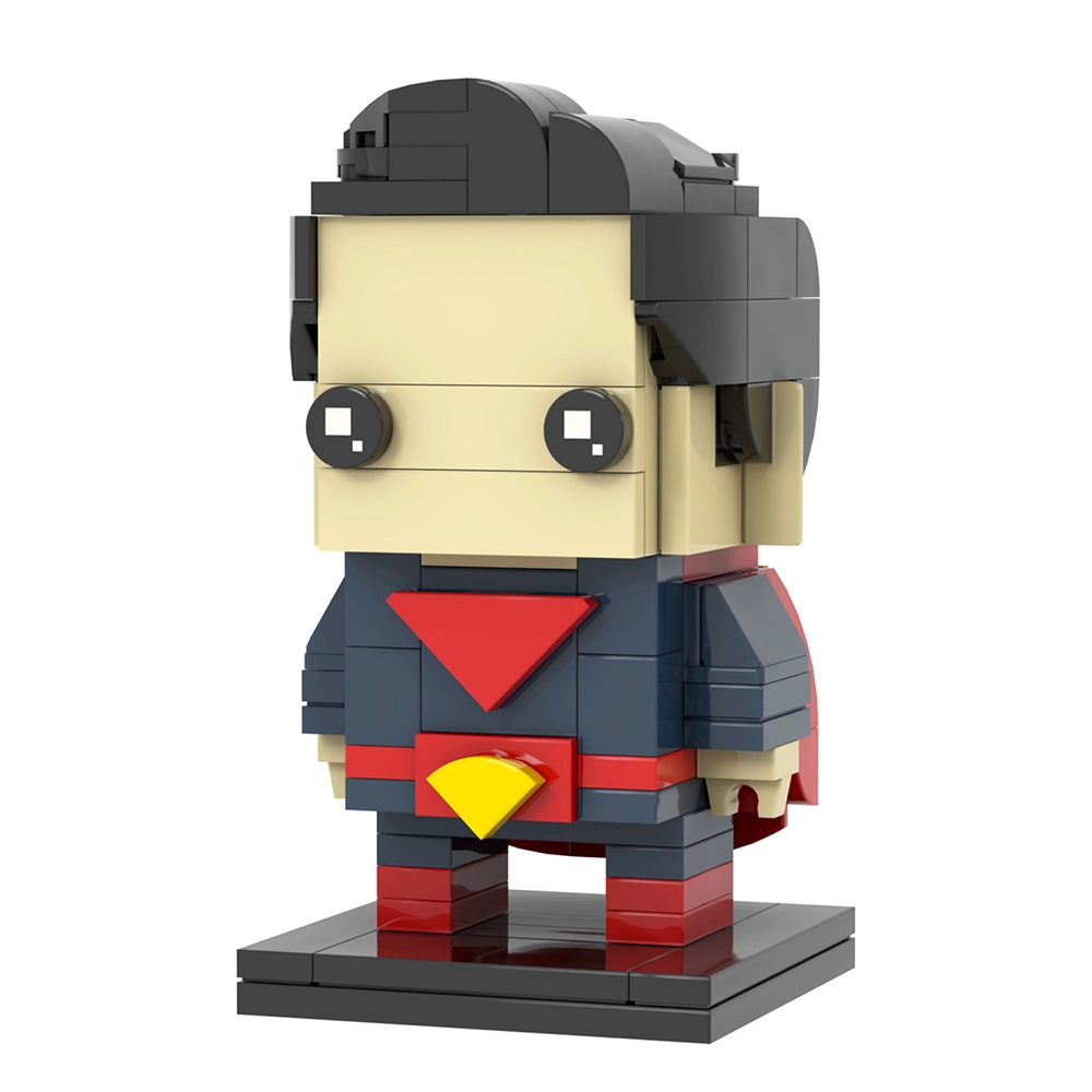 MOC7572 Bricks Superman Brickheadzed Figures MOC Building Blocks Set ...