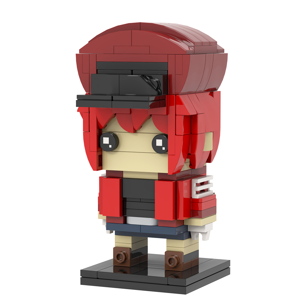 MOC7496 Cells at Work Red Blood Cell Brickheadz Figures MOC Bricks DIY ...