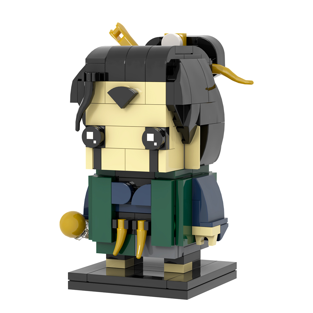 MOC7317 189Pcs Black Myth: Wukong Si Mei Brickheadz Figure Model Kit ...