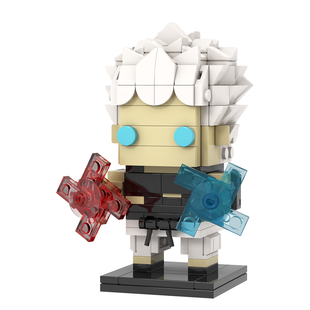MOC7460 Anime Jujutsu Kaisen Gojo Satoru Brickheadz Figures MOC Bricks ...