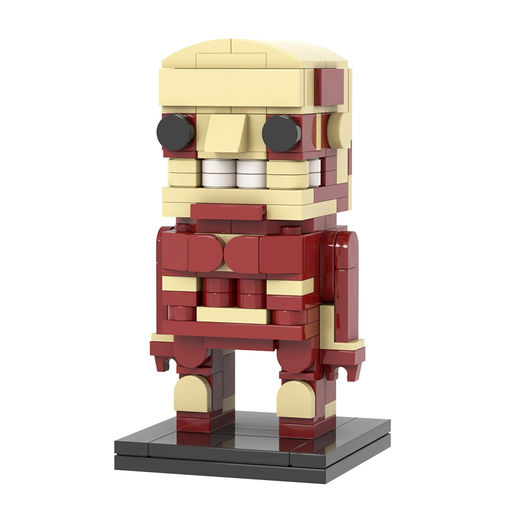 MOC7283 148Pcs Attack on Titan Anime Colossal Titan Brickheadz Figure ...