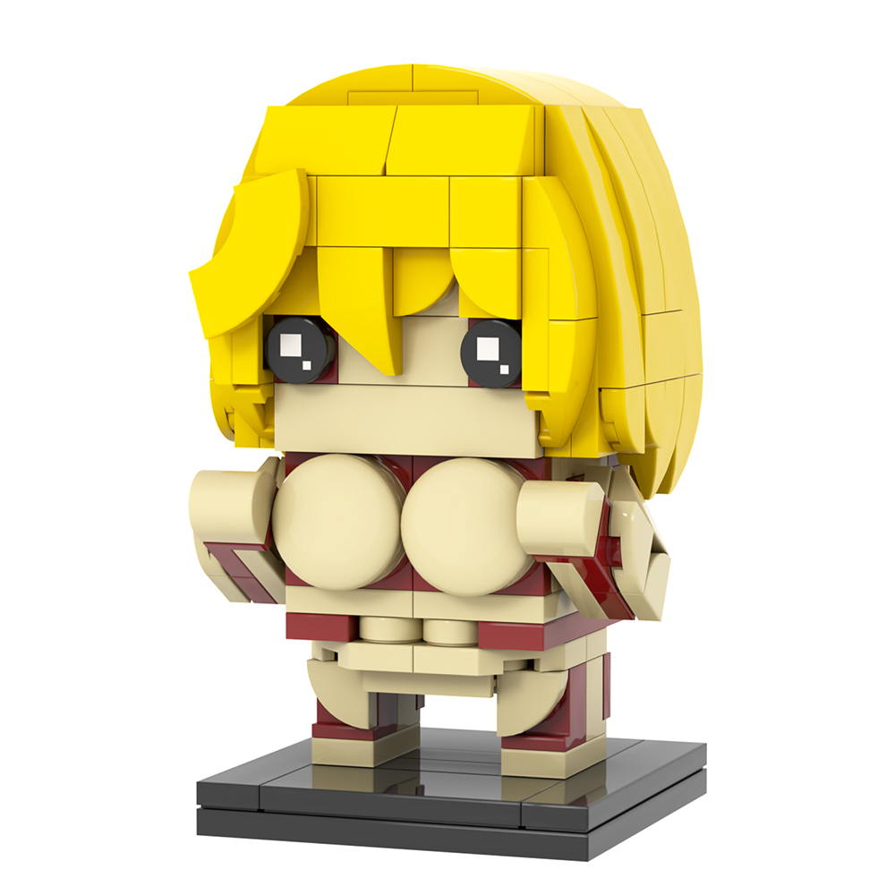 MOC7285 148Pcs Attack on Titan Anime Female Titan Brickheadz Figure ...