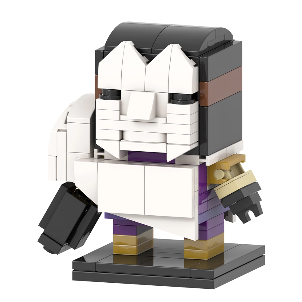 MOC7614 Bricks League of Legends Jhin Brickheadzed Figures MOC Building ...