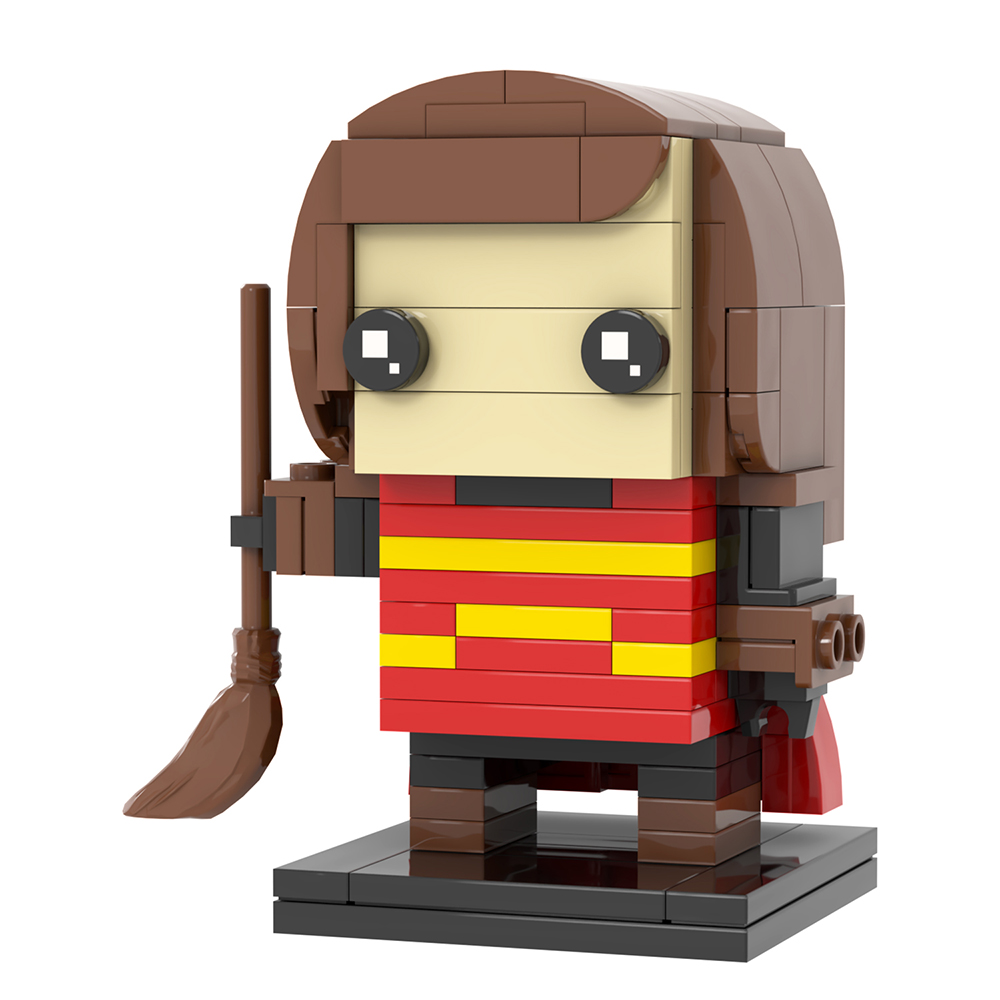 MOC7442 Harry Potter Ginny Weasley Brickheadz Fantasy Magic School ...