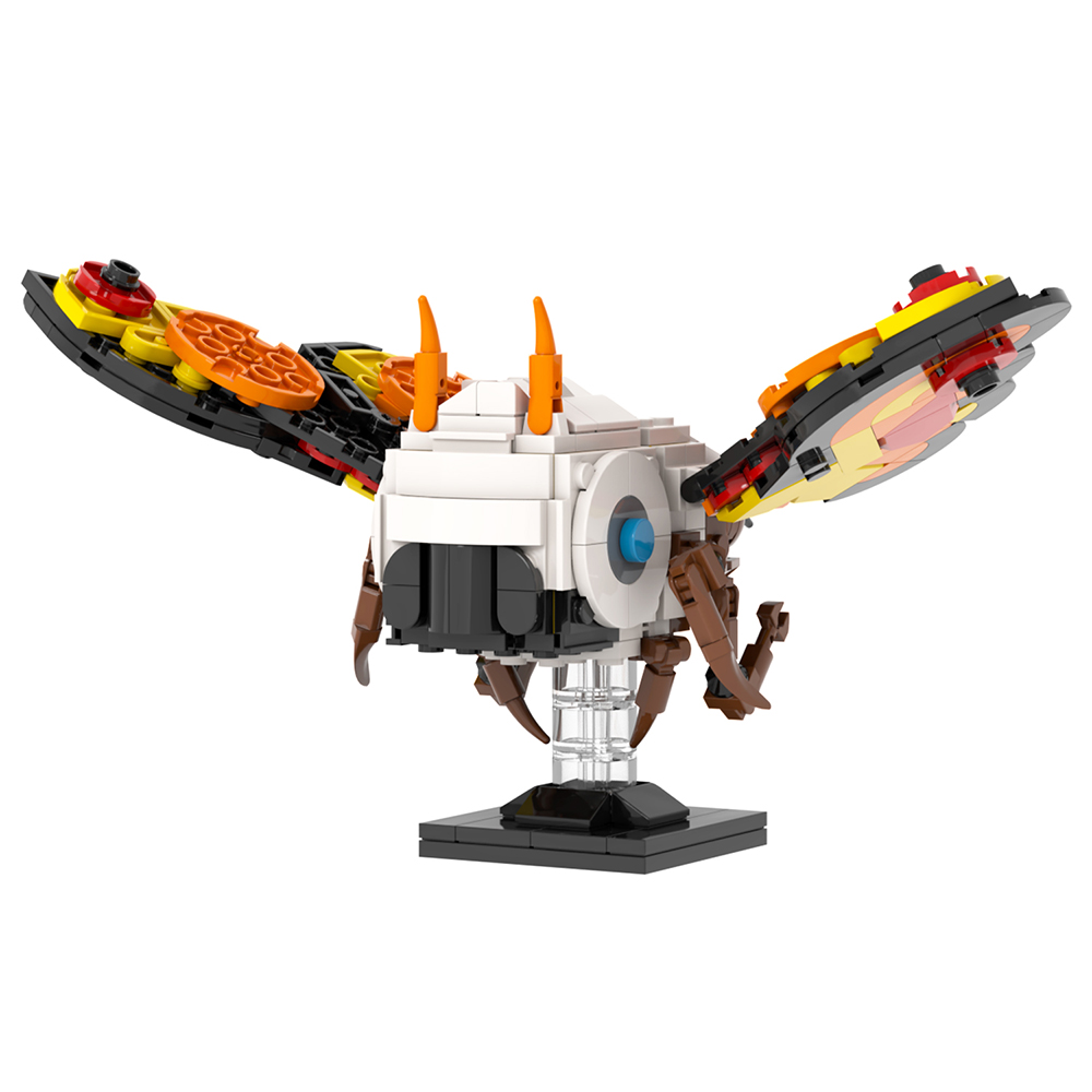 MOC7265 Action Movie Mothra Figure Model Godzilla DIY MOC Gifts For ...