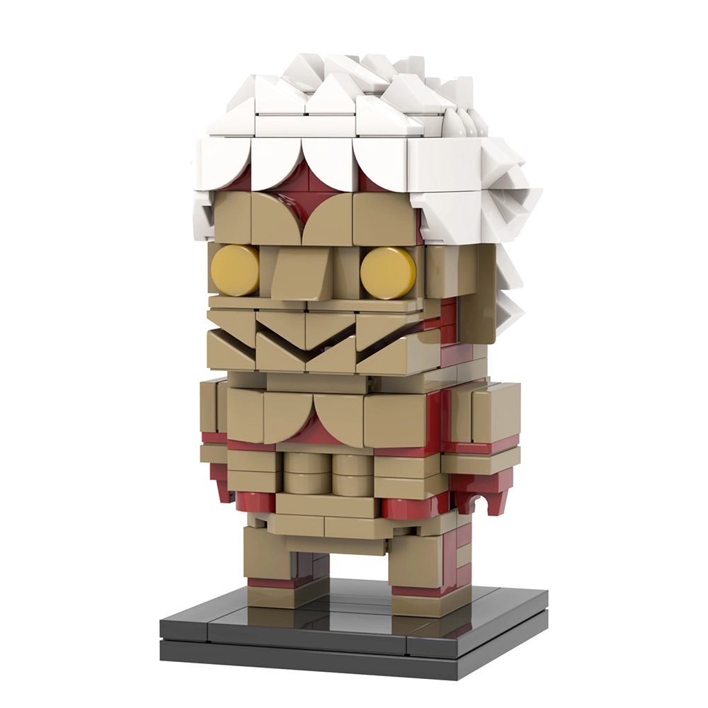 MOC7284 148Pcs Attack on Titan Anime Armored Titan Brickheadz Figure ...