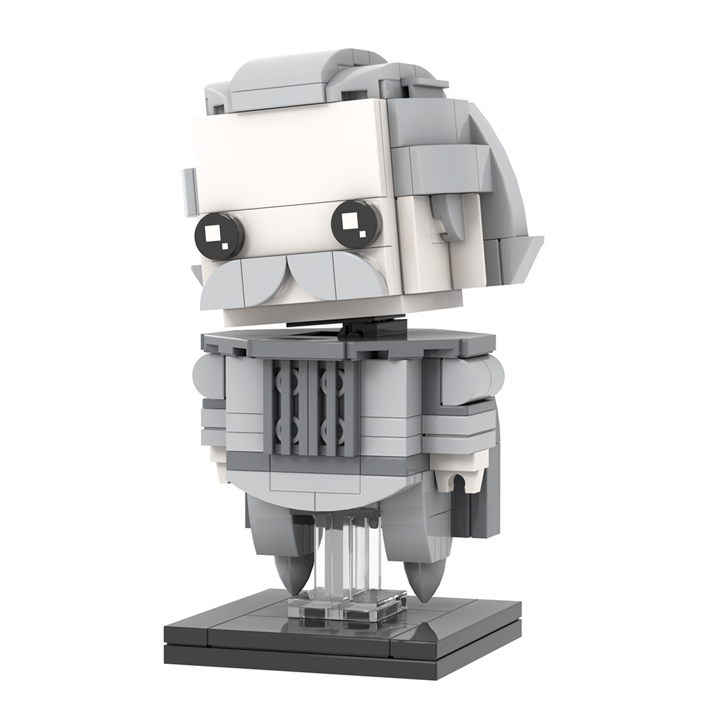 MOC7449 Harry Potter Nearly-Headless Nick Brickheadz Fantasy Magic ...