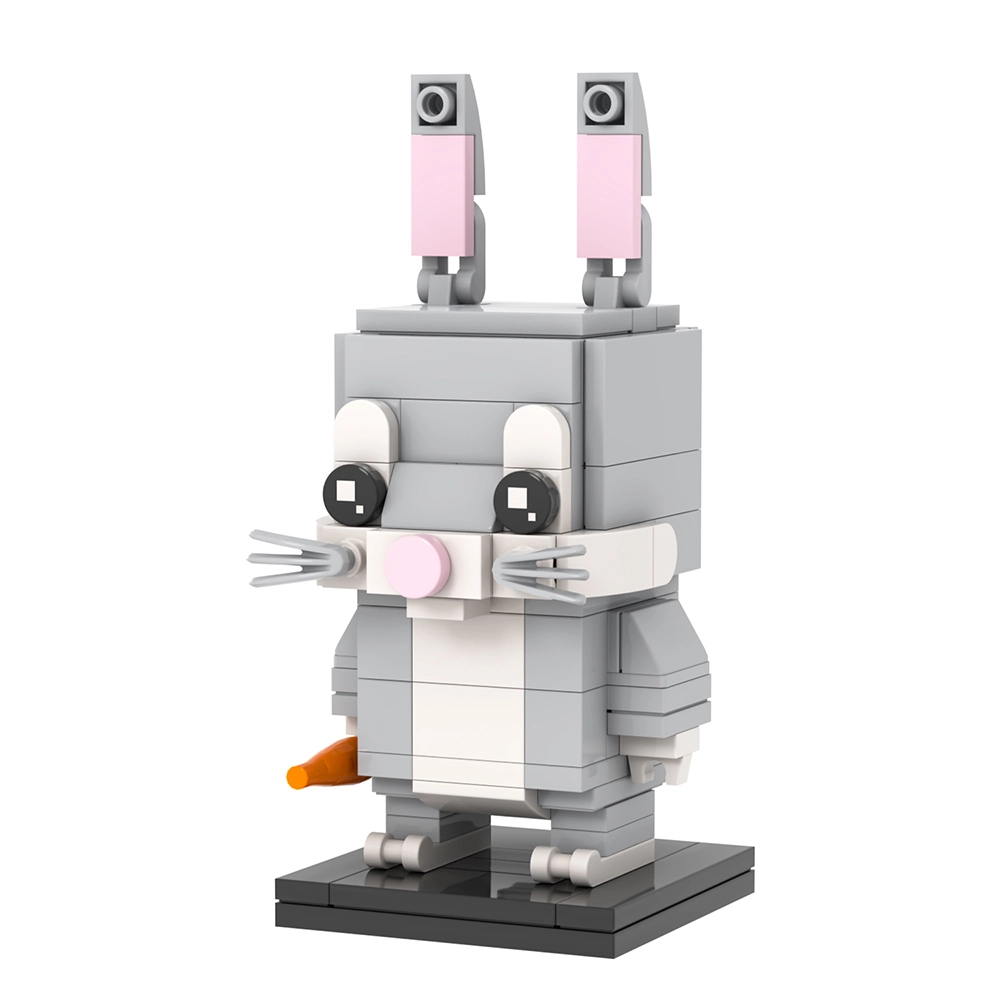 MOC7637 Cartoon Series Looney Tunes Brickhead Figures Birthday Gift DIY ...