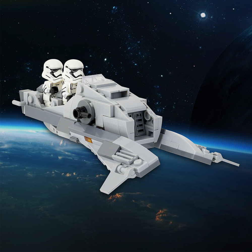 MOC2078 Star Wars Patrol Boat Building Blocks Bricks Kids Toys for ...