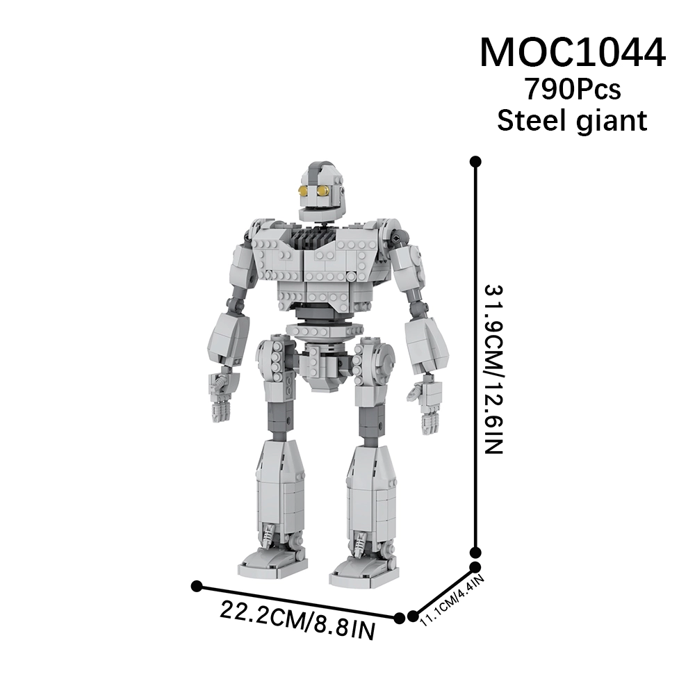 MOC1044 Cartoon Movie The Iron Giant Robot Action Figure Building ...