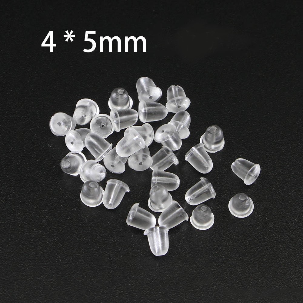 silicone nut post jewelry findings,silver 925 findings