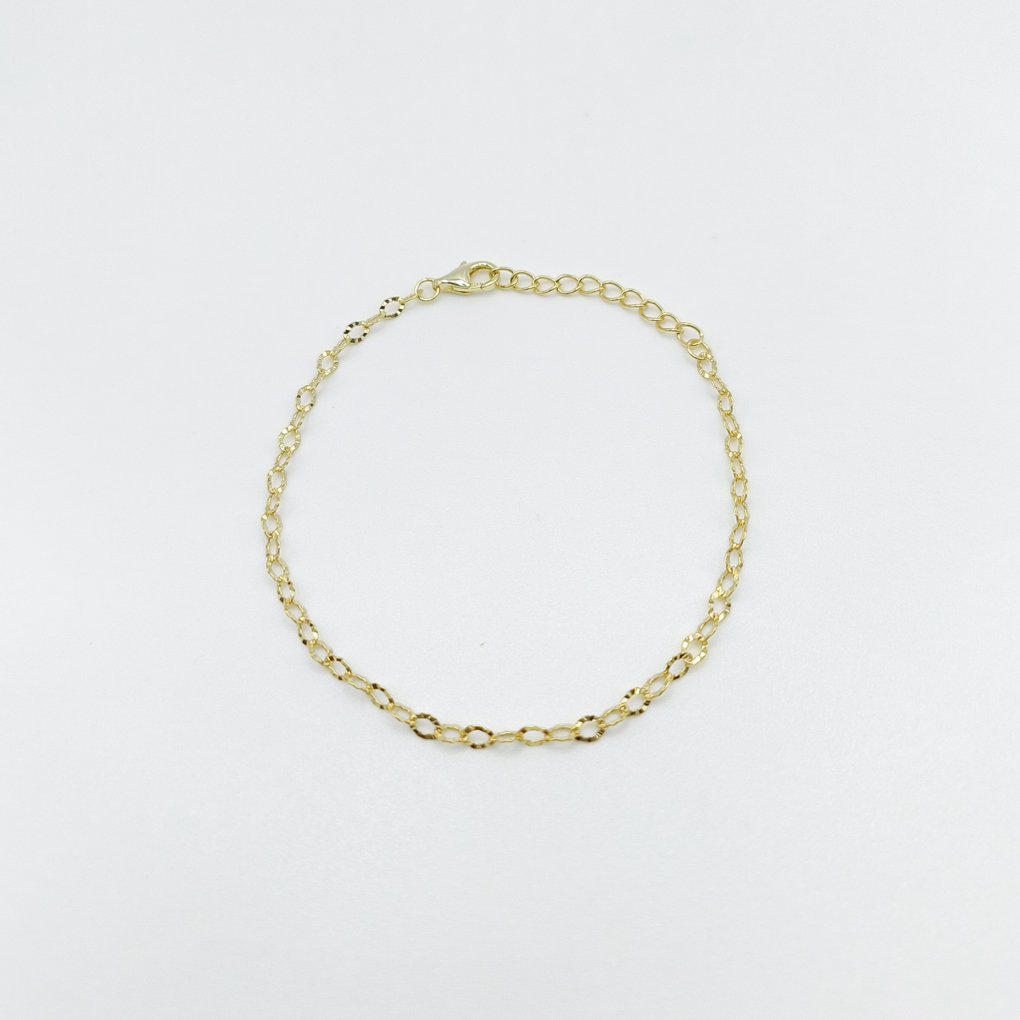 sterling silver 925 hollow rice shape chain for DIY,Bracelets&Bangles