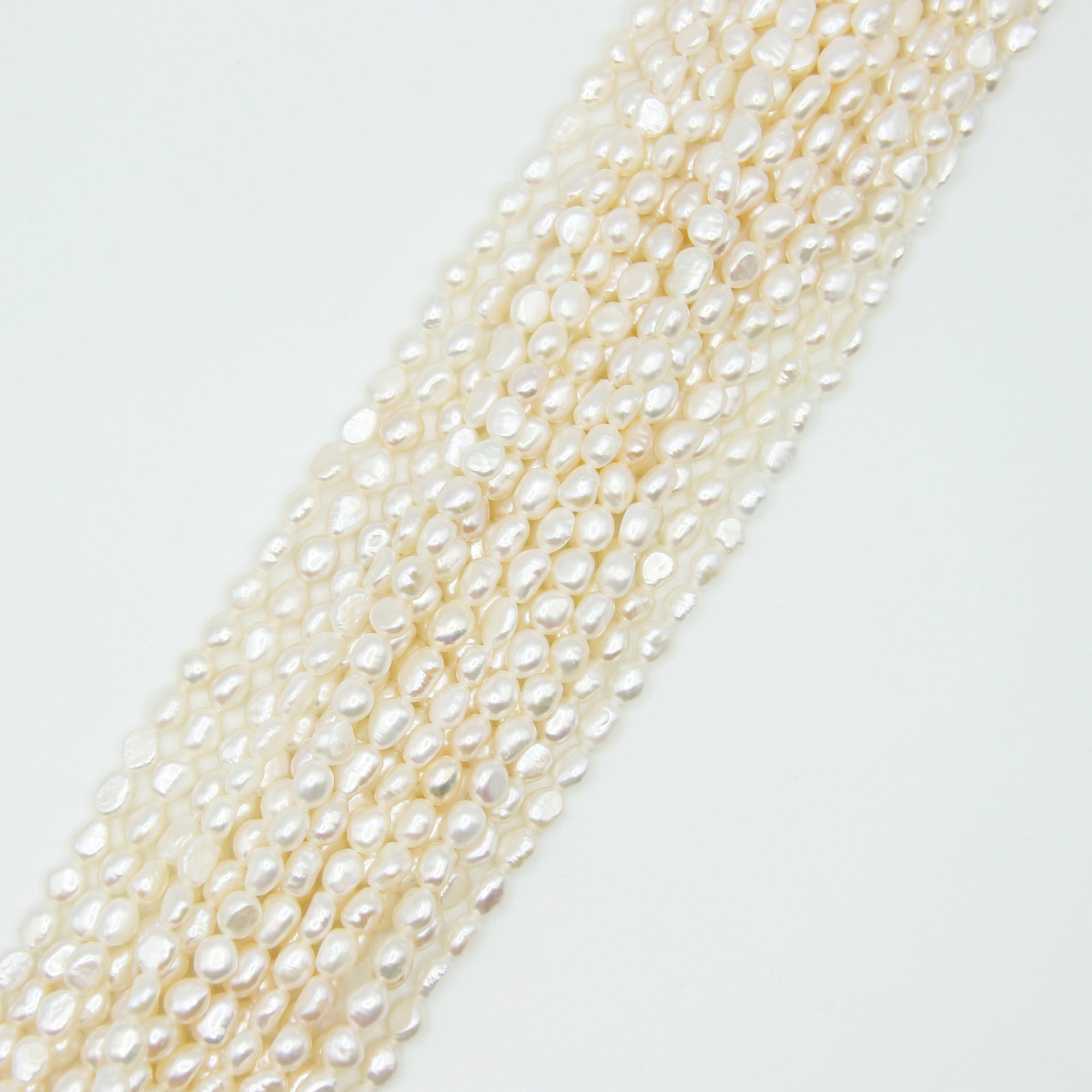 4~5mm fresh water pearl baroque pearl irregular pearl,pearl&loose stones