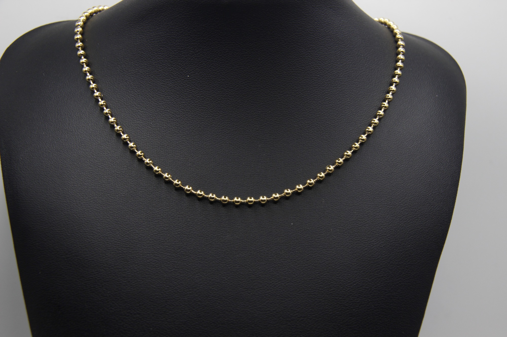 Stainless steel 304/316 3mm bead necklace 2025 May new product,Steel ...