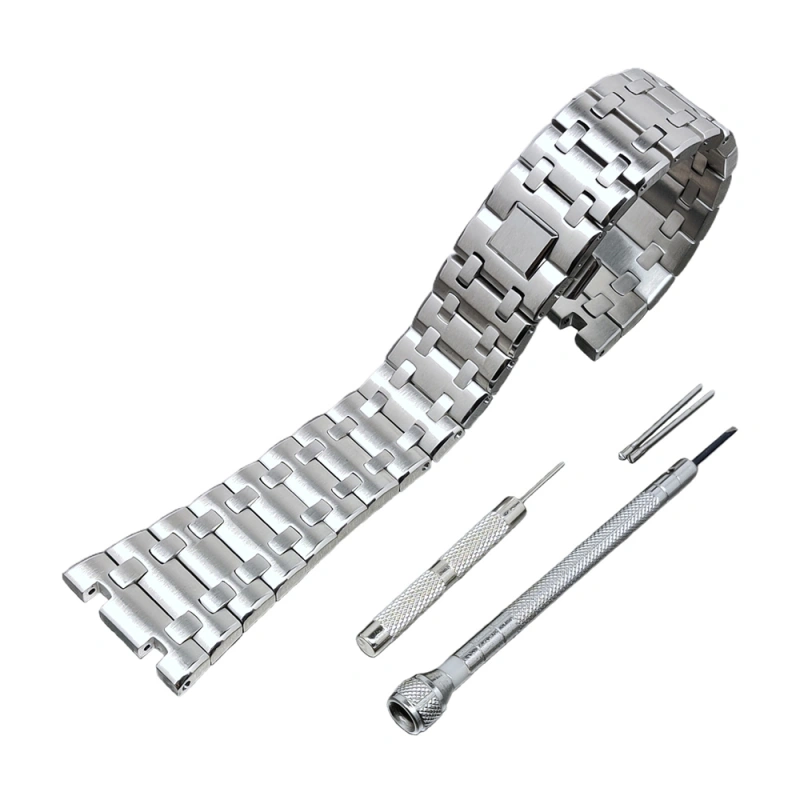 GA2100 GM2100 Casioak Offshore Curve Style Metal Watch Band