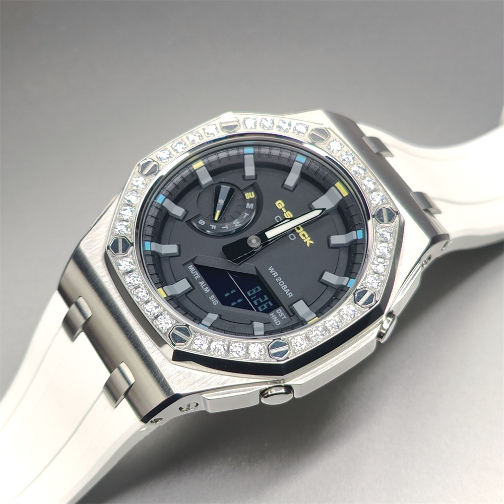 GA2100 Casioak Offshore Curve Diamond Series