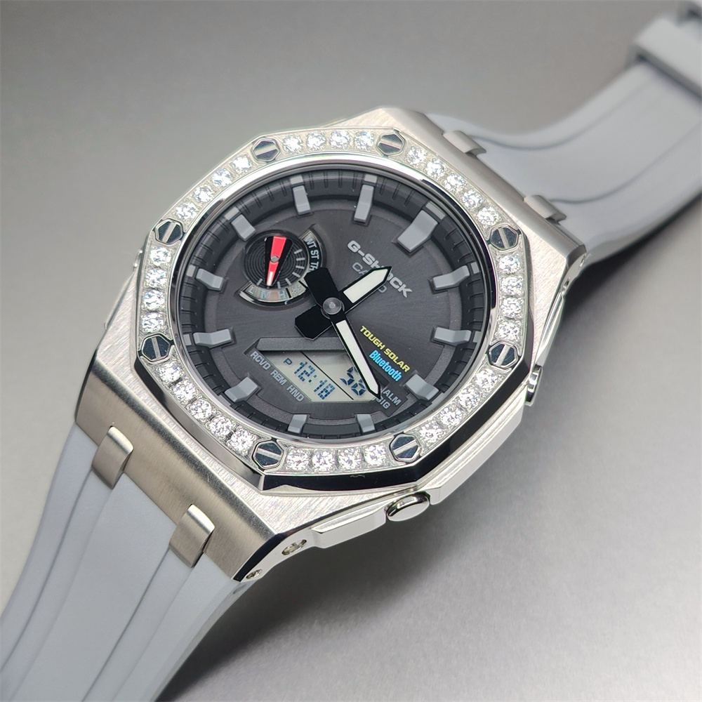 GA2100 Casioak Offshore Curve Diamond Series