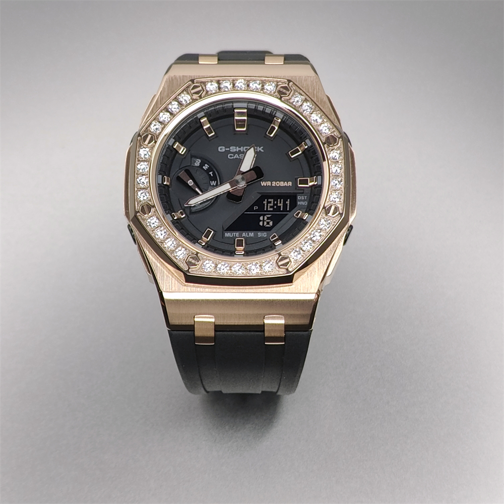 GMAS2100 Casioak MINI Curve Offshore Diamond Series for Thin Wrists