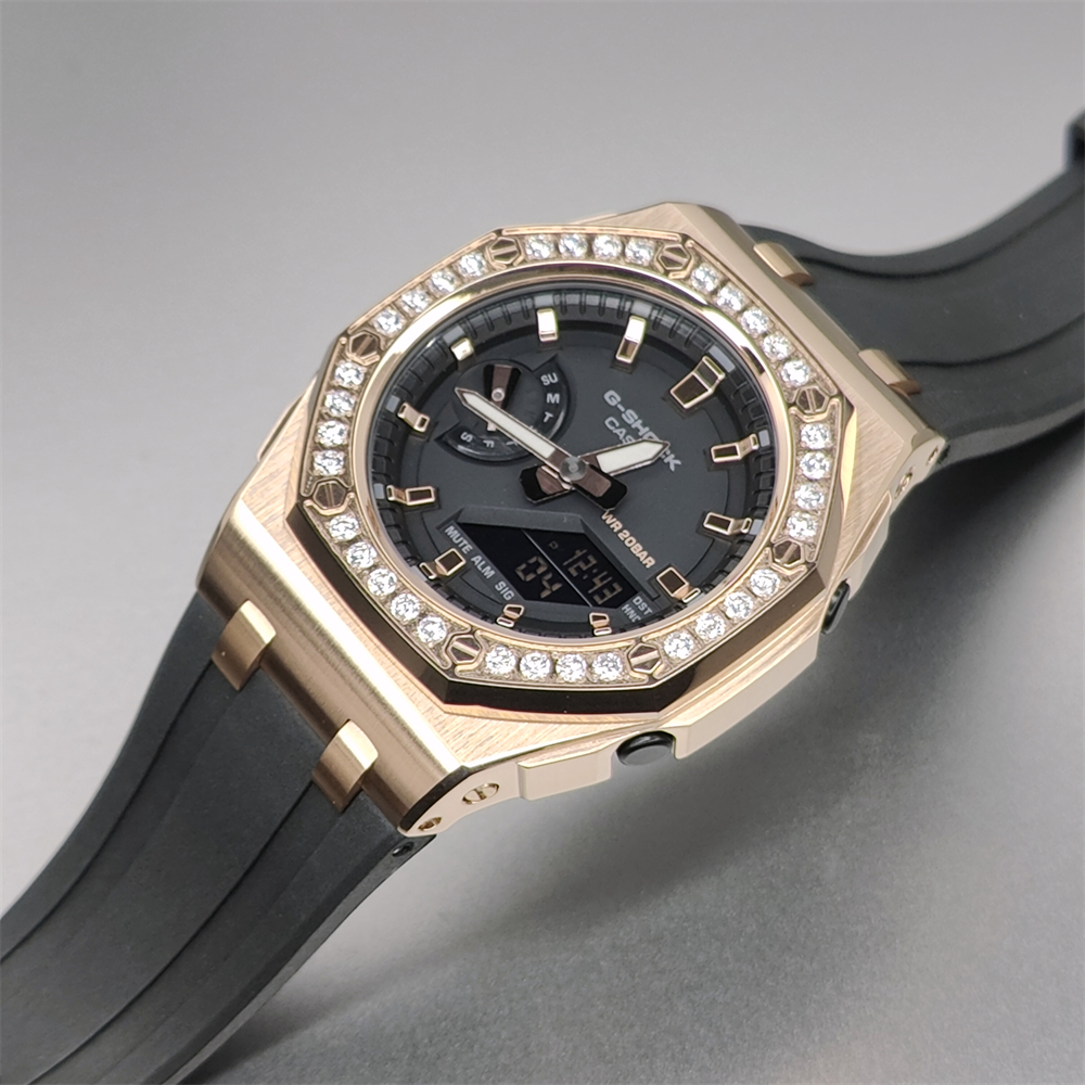 GMAS2100 Casioak MINI Curve Offshore Diamond Series for Thin Wrists