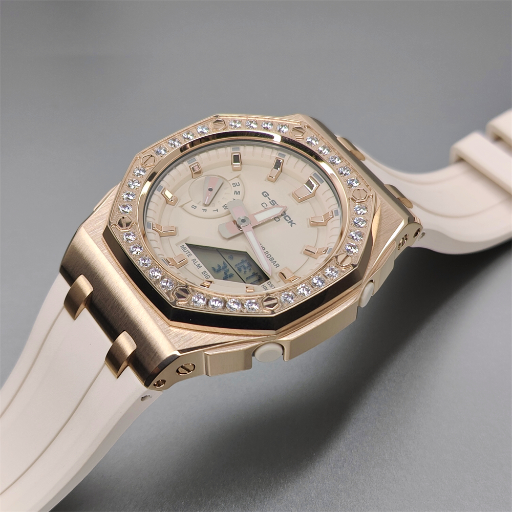 GMAS2100 Casioak MINI Curve Offshore Diamond Series for Thin Wrists