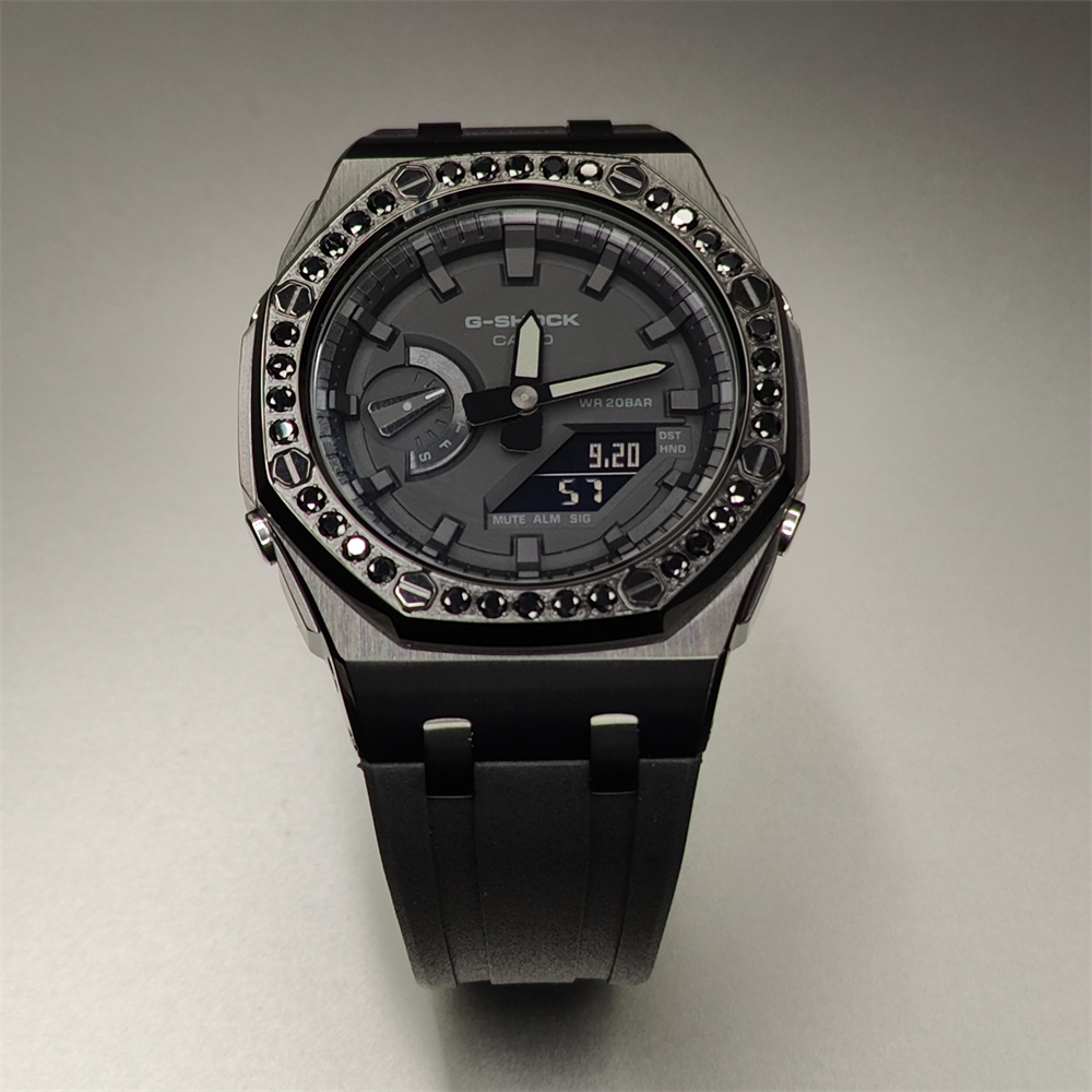 GA2100 Casioak Offshore Curve Black Diamond Series