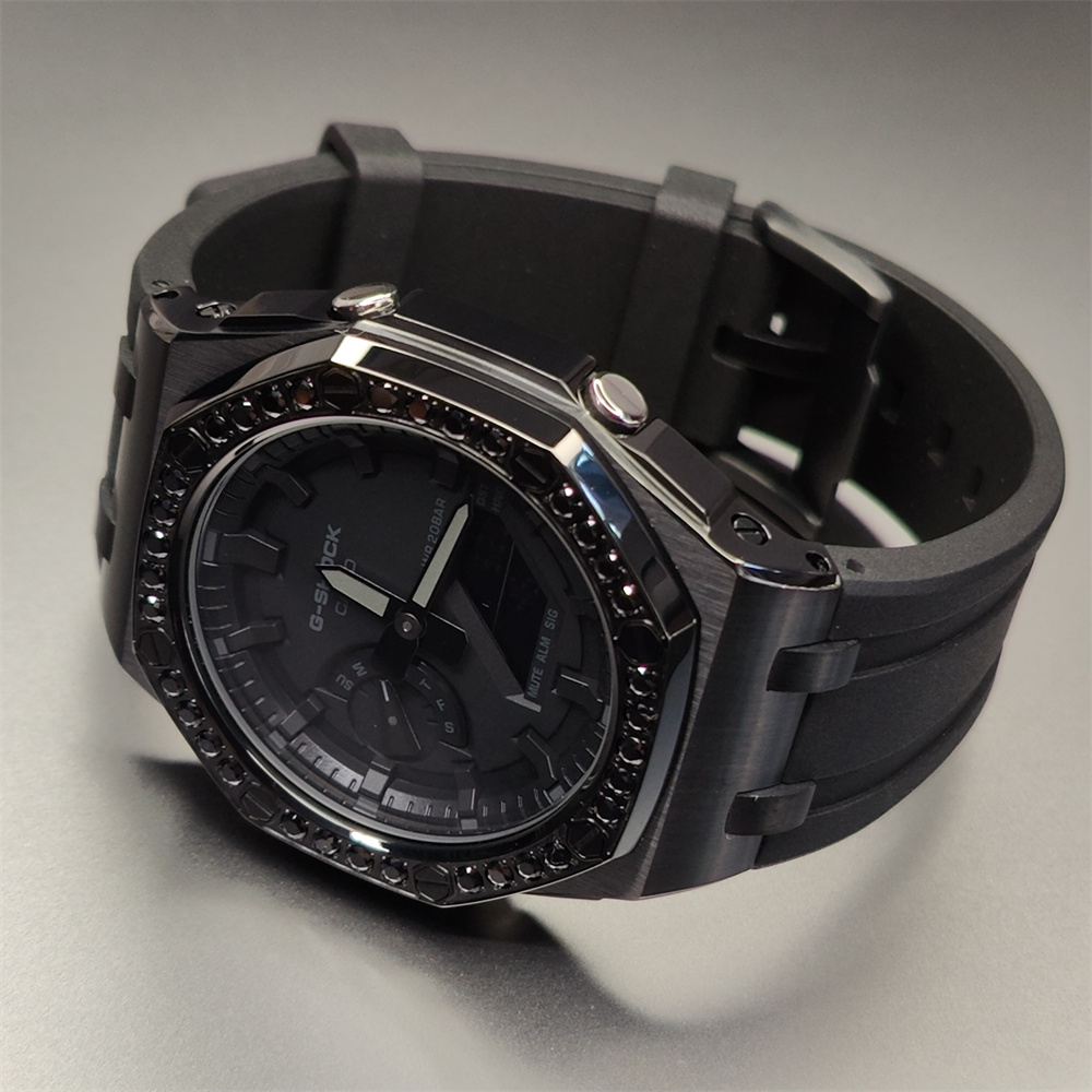 GA2100 Casioak Offshore Curve Black Diamond Series