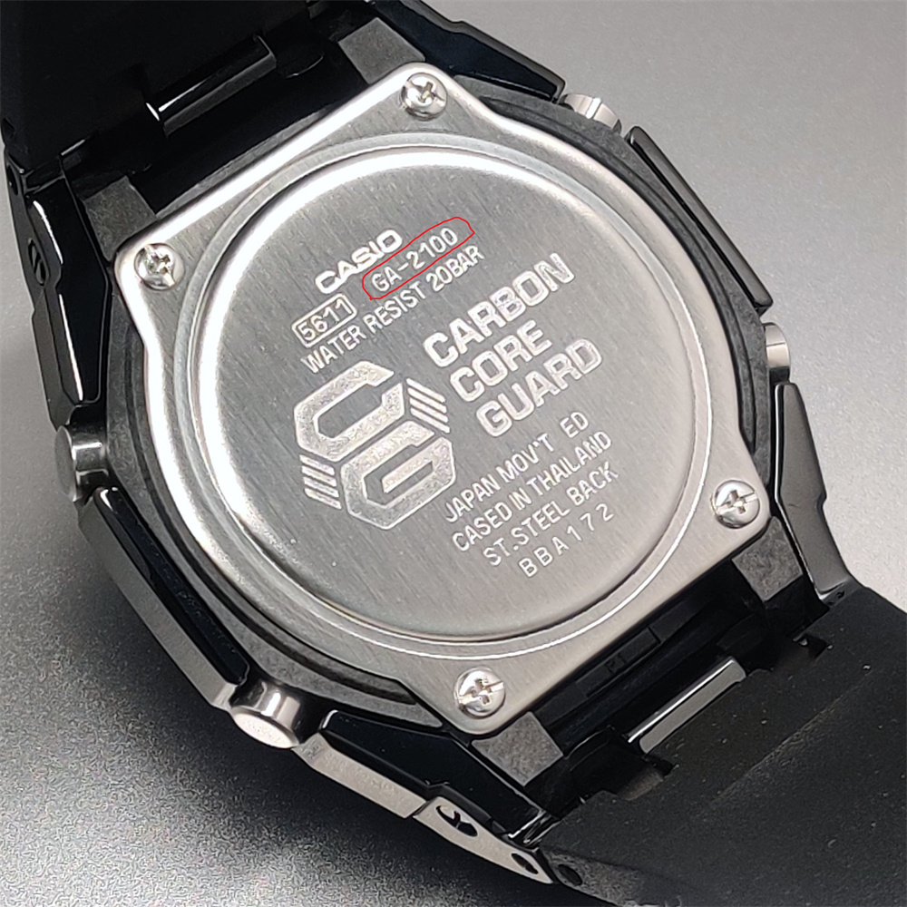 GA2100 CasiOak Offshore Bezel Strap Set | Durable Carbon Fiber & Nylon ...