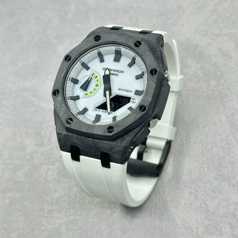 GA2100 Carbon Fiber Luminous Mod Kit | Casioak Upgrade Kit 44mm