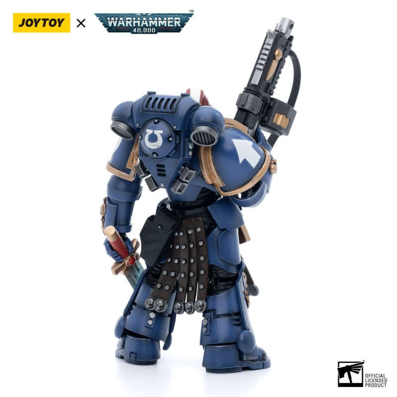 JOYTOY Warhammer 40K Ultramarines Intercessor Veteran Sergeant Brother ...