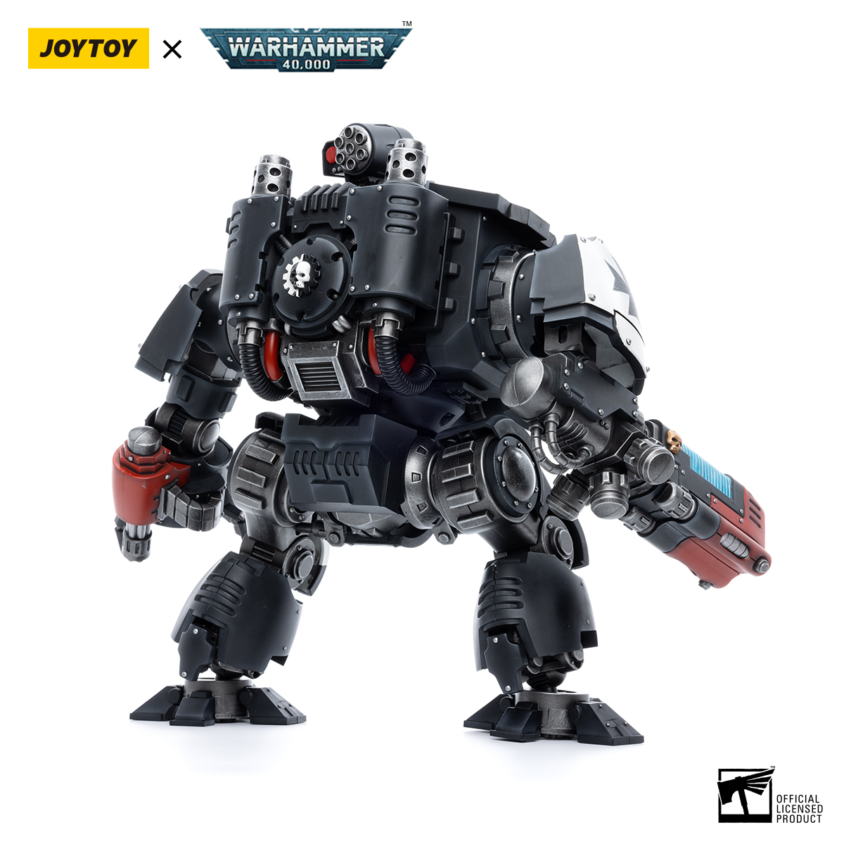 JOYTOYS Warhammer 40K Black Templars Redemptor Dreadnought Action Figure