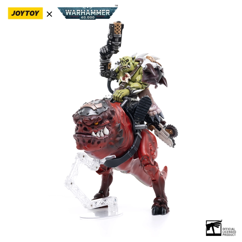 JOYTOY Warhammer 40K Orks Squighog Nob On Smasha Squig Action Figure
