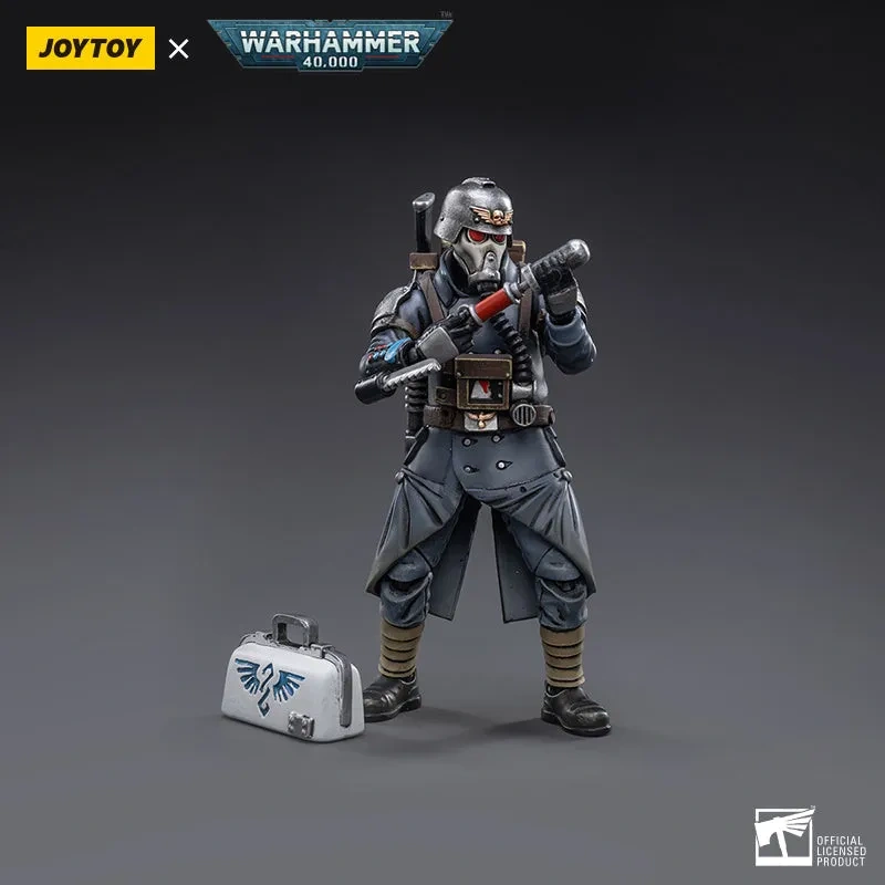 JOYTOY Warhammer 40K Death Korps of Krieg Veteran Squad Guardsman Medic ...