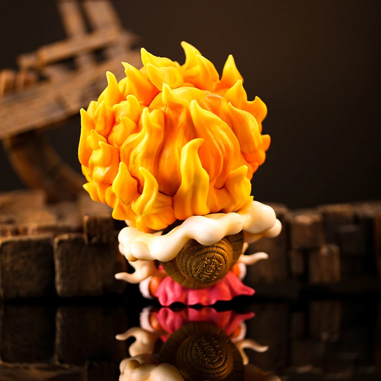 One Piece Sitting Nika Luffy-Orange