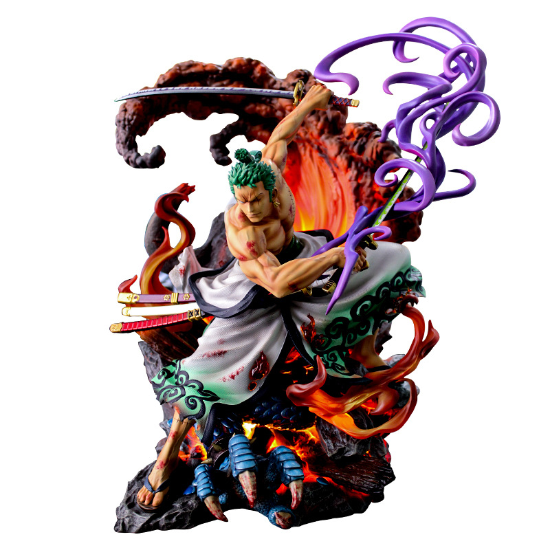 One Piece Modular Luminous Flame Breathing Light Zoro