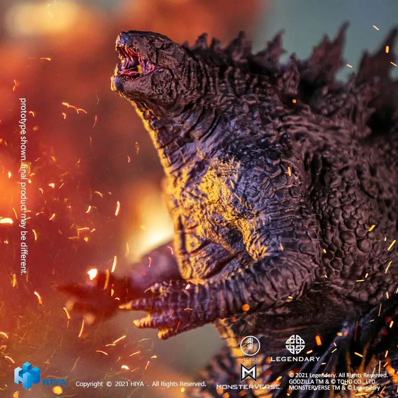 [Sold out] HIYA Stylist Series GODZILLA VS KONG Godzilla PVC statue