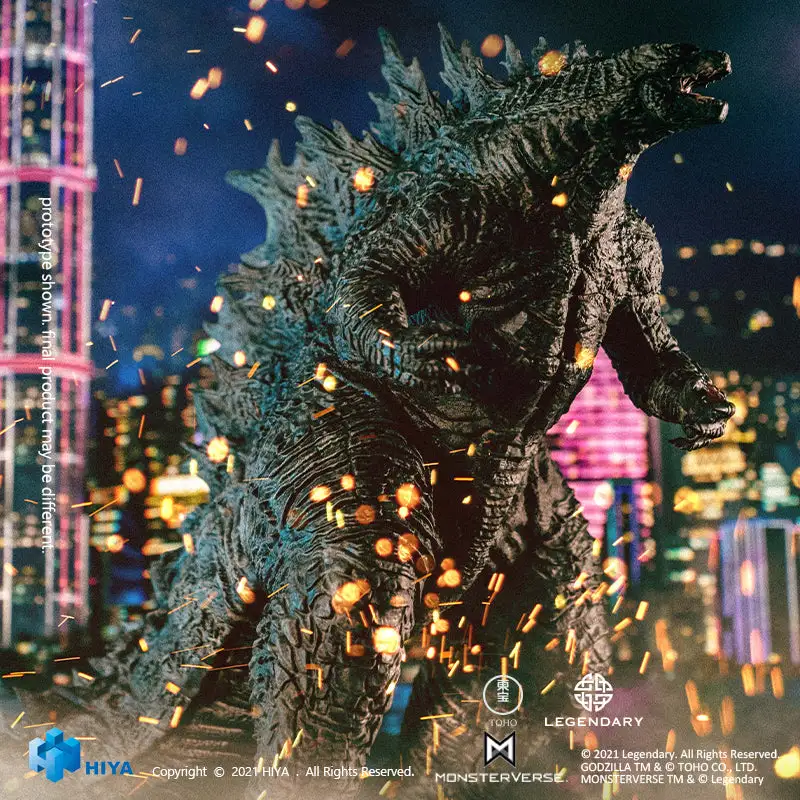 [Sold out] HIYA Stylist Series GODZILLA VS KONG Godzilla PVC statue