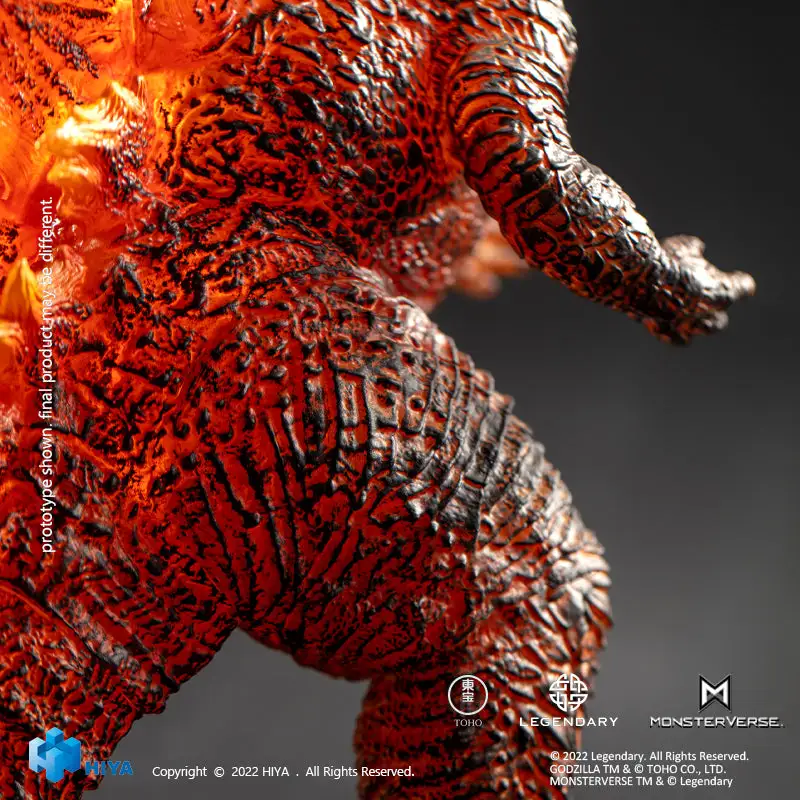 [Sold out] HIYA Stylist Series Godzilla King of the Monsters Burning Godzilla Exclusive PVC statue
