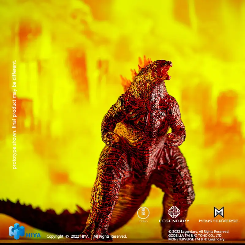 [Sold out] HIYA Stylist Series Godzilla King of the Monsters Burning Godzilla Exclusive PVC statue