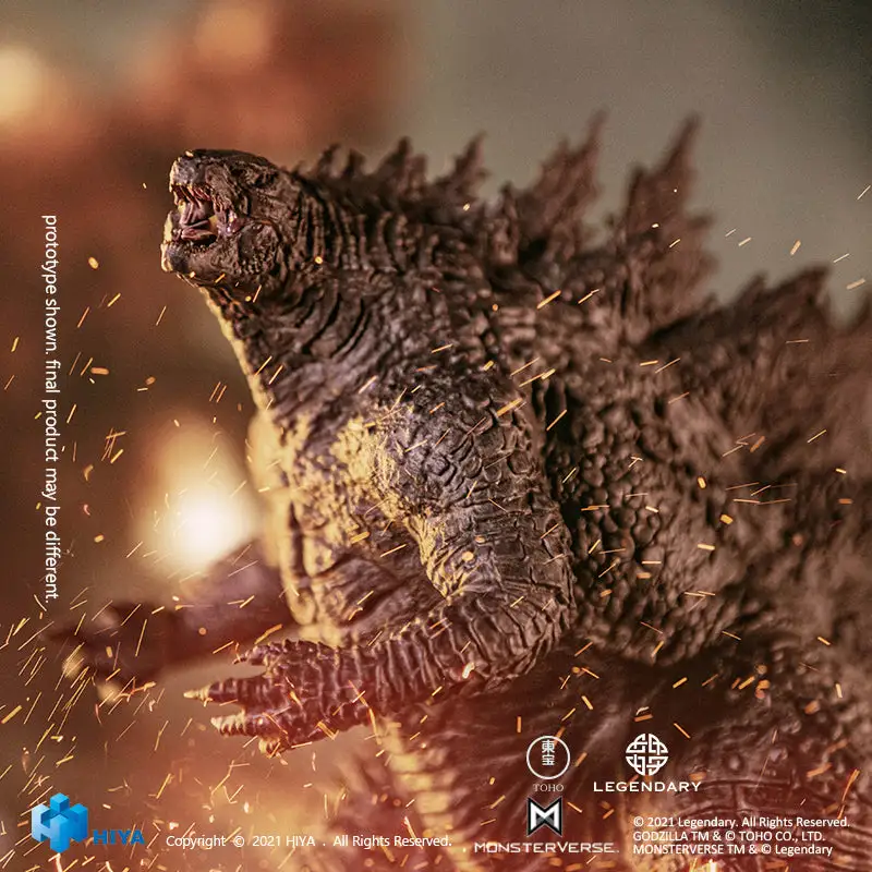 [Sold out] HIYA Stylist Series GODZILLA VS KONG Godzilla PVC statue