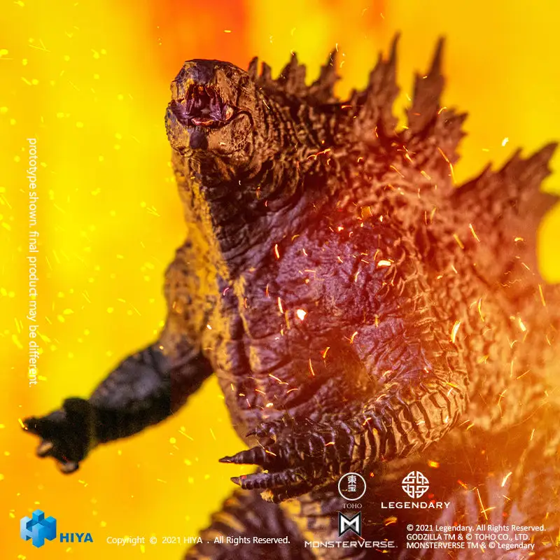 [Sold out] HIYA Stylist Series GODZILLA VS KONG Godzilla PVC statue
