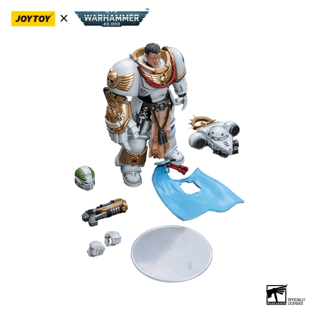 JOYTOY Warhammer 40K Space Marines White Consuls Captain Messinius ...
