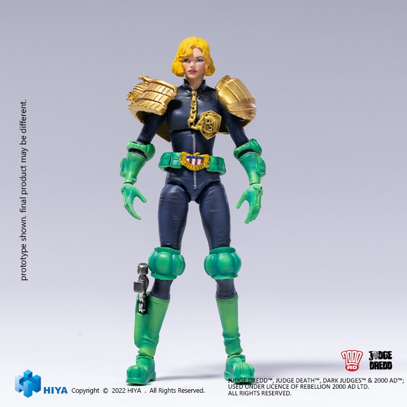 HIYA Exquisite Mini Series JUDGE DREDD Judge Anderson Action Figure