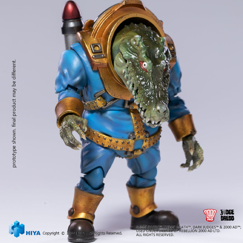 HIYA Exquisite Mini Series JUDGE DREDD Klegg Mercenarise Action Figure