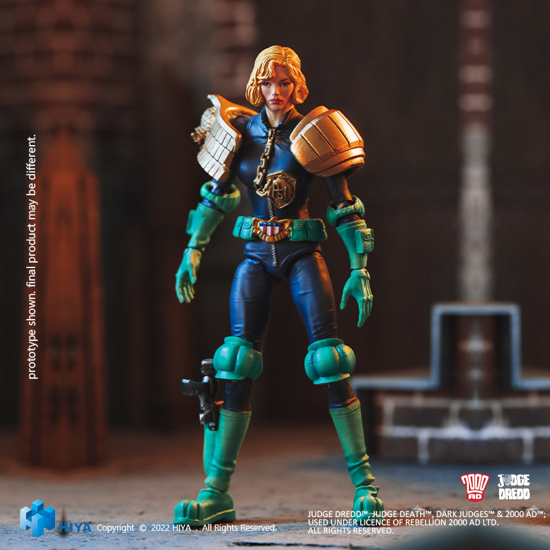 HIYA Exquisite Mini Series JUDGE DREDD Judge Anderson Action Figure
