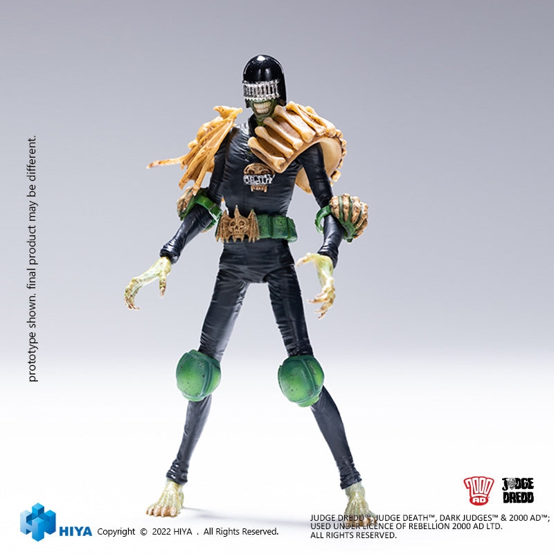 HIYA Exquisite Mini Series JUDGE DREDD Judge Death Action Figure