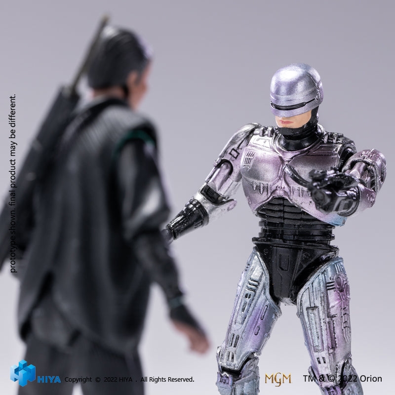 HIYA Exquisite Mini Series ROBOCOP3 Robocop VS Otomo 2 Pack Action Figure