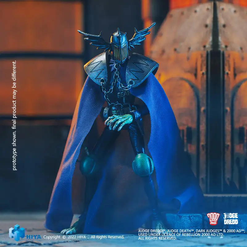 HIYA Exquisite Mini Series JUDGE DREDD Judge Fear Action Figure